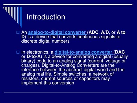 Ppt Analog To Digital Conversion Powerpoint Presentation Free Download Id192862