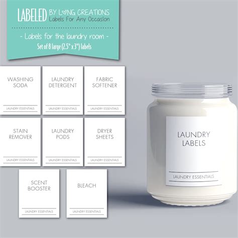 Laundry Organization Etsy