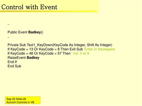 Ppt Activex Controls In Vb6 Powerpoint Presentation Free Download Id762103
