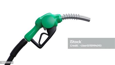 노즐 가솔린 펌프 주유소는 흰색 배경에 고립 녹색 에너지 3d 렌더링 연료 펌프에 대한 스톡 사진 및 기타 이미지 연료 펌프 컷아웃 3차원 형태 Istock