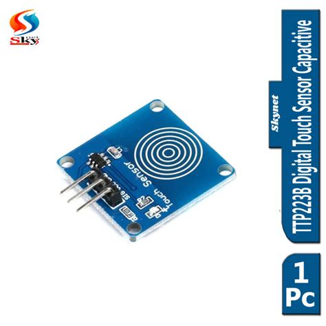 Blue Ttp223b Ttp 223b Capacitive Touch Switches Capacitive Touch Sensor