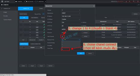 Adding Camera From Imou Recorder To Dahua Recorder Using Onvif Application System