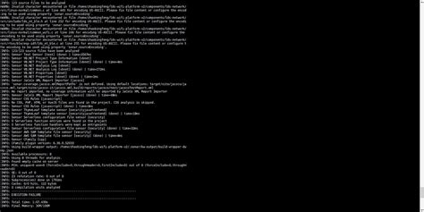 Scanner Scan Code Failed Sonarqube Server Community Build Sonar Community
