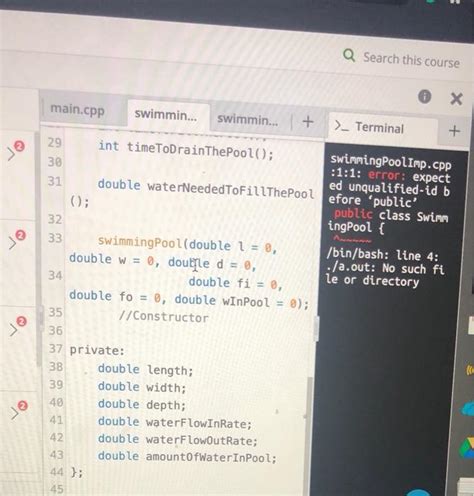 solved programming exercise 10 16 instructions main cpp