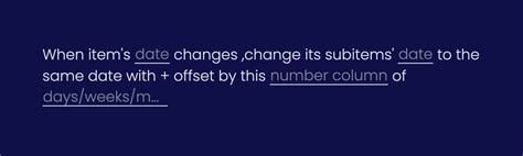 Due Date Automation For Subitems Feature Requests Monday Community Forum