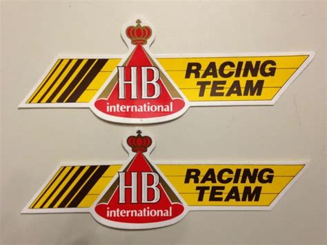 Lot 2 Stickers Hb International Racing Team Eur 4 99 Picclick Fr