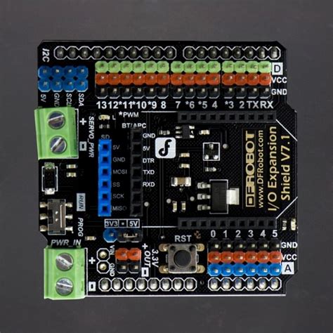 other computers and networking dfrobot gravity io expansion shield for arduino v7 1 support