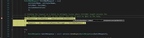 fetch xml request returns not found · issue 329 · microsoft