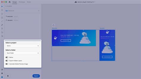 export adobe xd designs to html5 ads with bannernow