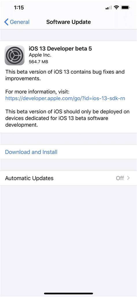 Apple Just Released Ios 13 Developer Beta 5 For Iphone Ios And Iphone
