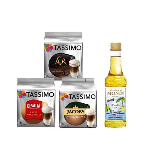 Tassimo® Meets Monin® Set 09 Latte Macchiato From Jacobsgevalialor