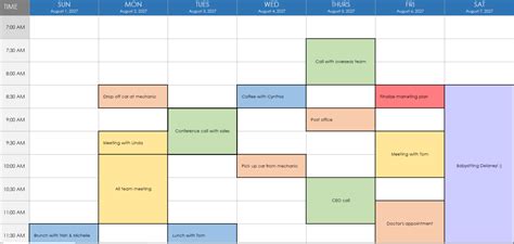 How To Create A Schedule In Excel Smartsheet