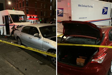 Woman Steals Unattended Usps Truck And Floors It For One Mile Hitting