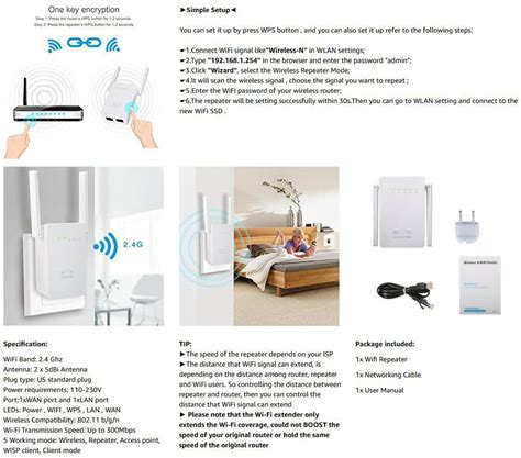 Wifi Repeater Draadloze Router Access Point 300mbp Vicedeal