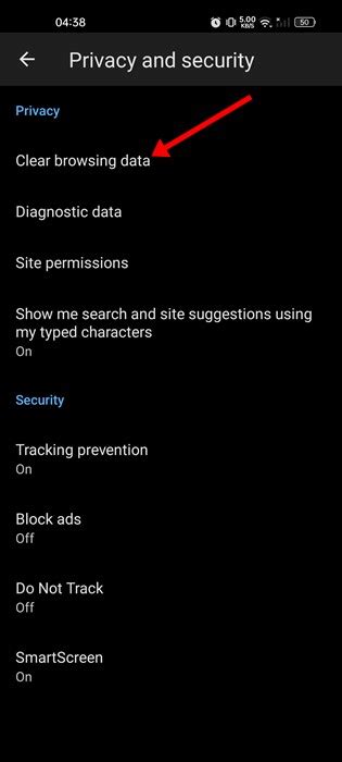 How To Clear The Cache In Microsoft Edge Browser