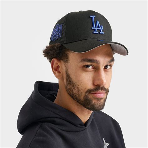 New Era Los Angeles Dodgers Mlb Trucker 9forty Snapback Hat Finish Line