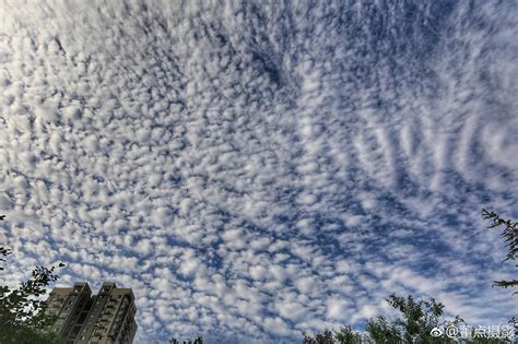 快抬头看济南的天空来自专家解读 透光高积云云底高目测 米