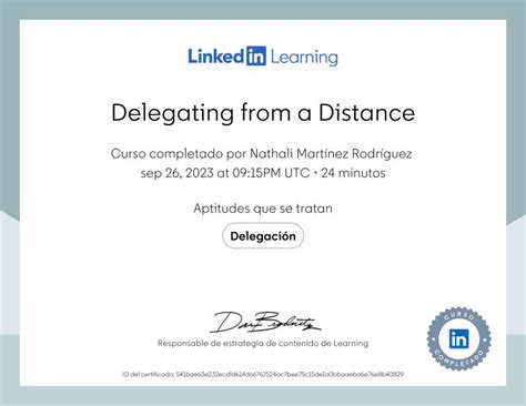 nathali martinez rodriguez on linkedin certificate of completion