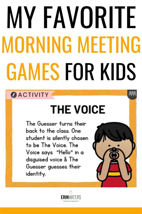 6 Interesting Morning Meeting Games To Play Any Time Of Year Artofit