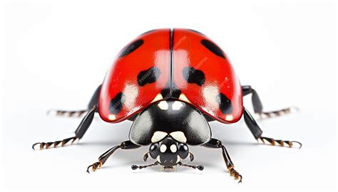Premium Photo Ladybug Elevation Front View Isolated