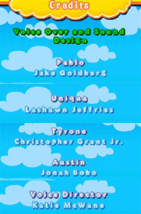 The Backyardigans 2009 Video Game Behind The Voice Actors