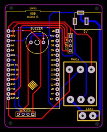 Zamek Elektryczny Resources EasyEDA