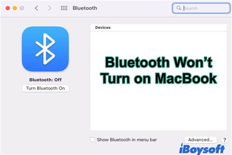 [solved] Bluetooth Wont Turn On On Macbook Monterey Big Sur
