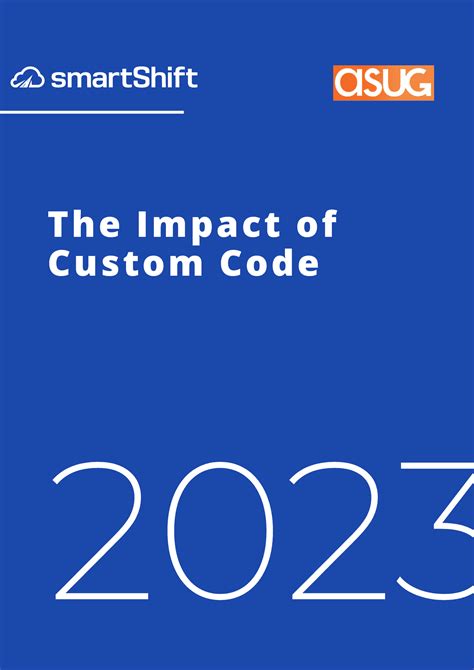 Asug Report The Impact Of Sap Custom Code Issues