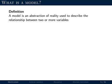 Introduction To Statistical Modeling In R Pdf