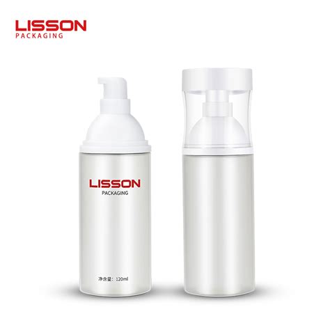 Oemodm 120ml 빈 젖빛 에어리스 펌프 병 공급 제조업체