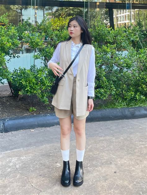 ดูไอเดียสไตล์การแต่งตัวสำหรับ「เสื้อเบลาส์ ผ้าเรยอน แขนยาว、เสื้อแจ็คเก็ต Airsense แมตช์เข้าชุด