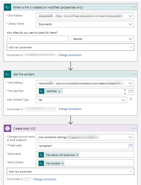 Triggers Move Data From Sharepoint Through A Logic App Stack Overflow