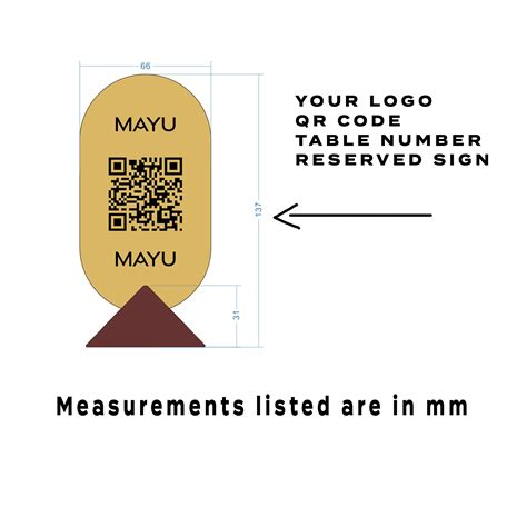 Brass Metal Qr Codes Business Logo Restaurants Menu Qr Code Sustainable And Eco Friendly