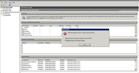 Eng Alessandro Mazzanti Tips Event Viewer Error On Server Windows 2008 R2 Hotfix KB4503277