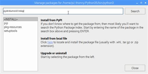 Установка и использование модулей библиотек Python Описания