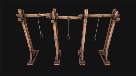 Gallows 3d Model By Dereza
