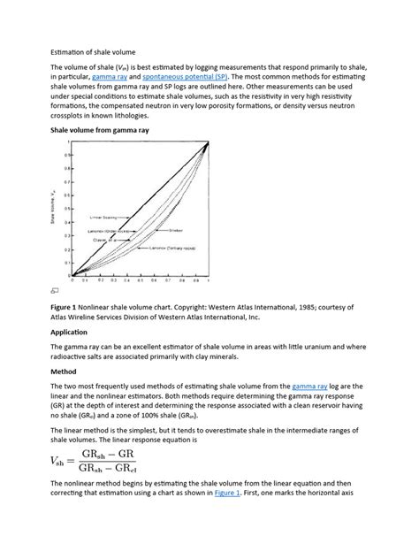 Standard Log Interpretation Pdf Porosity Electrical Resistivity And Conductivity