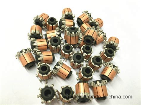 Dc Motor Part Commutator With Hook Car Motors And Electric Motor