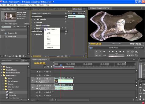 Удаление и Отключение Эффектов в Adobe Premiere Pro - YouTube