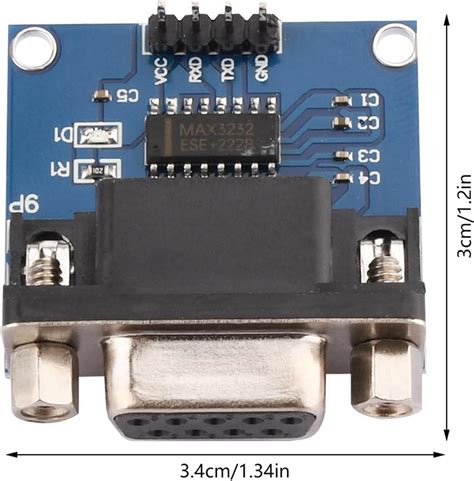 FORIOT Pcs RS To TTL Female Serial To TTL Serial Module Board Built In MAX Chip