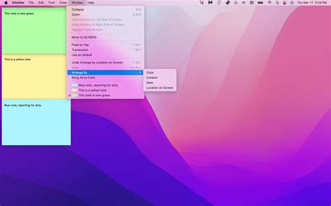 How To Use Sticky Notes For Mac