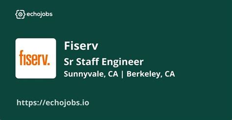 Fiserv Is Hiring Sr Staff Engineer Sr Architect Usd 128k 219k