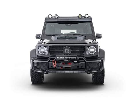 شاسی بلند مرسدس بنز G کلاس با تیونینگ آفرود برابوس