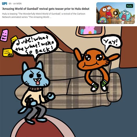 Gumballs Back By Monkayboy On Newgrounds