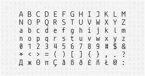 Monoid Font · 1001 Fonts