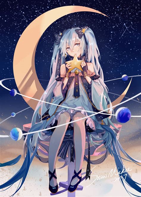 初音未来2017雪miku 画师SumEry 堆糖美图壁纸兴趣社区