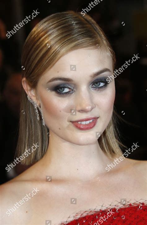 Australian Actress Bella Heathcote Arrives Screening Editorial Stock