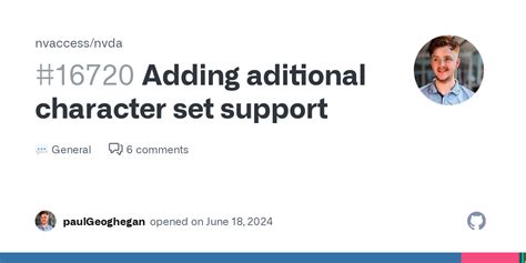 Adding Aditional Character Set Support Nvaccess Nvda Discussion GitHub