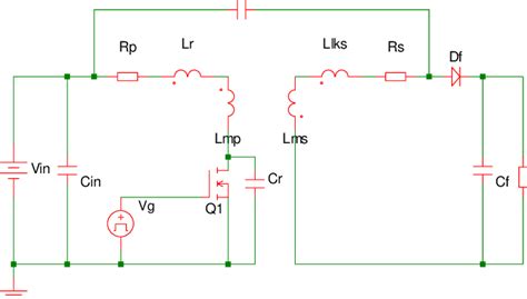 Zvs Flyback Converter Using Coreless Pcb Step Down Transformer Download Scientific Diagram