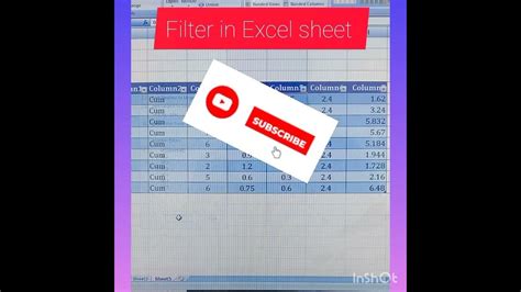 Excel Me Filter Kaise Lgata H Shortcomputer Youtube